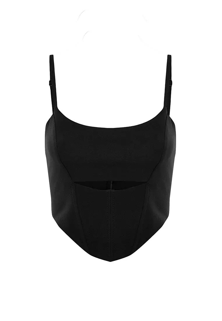 Buy Trendyol Cut-Out Detailed Bustier 2025 Online | ZALORA Philippines