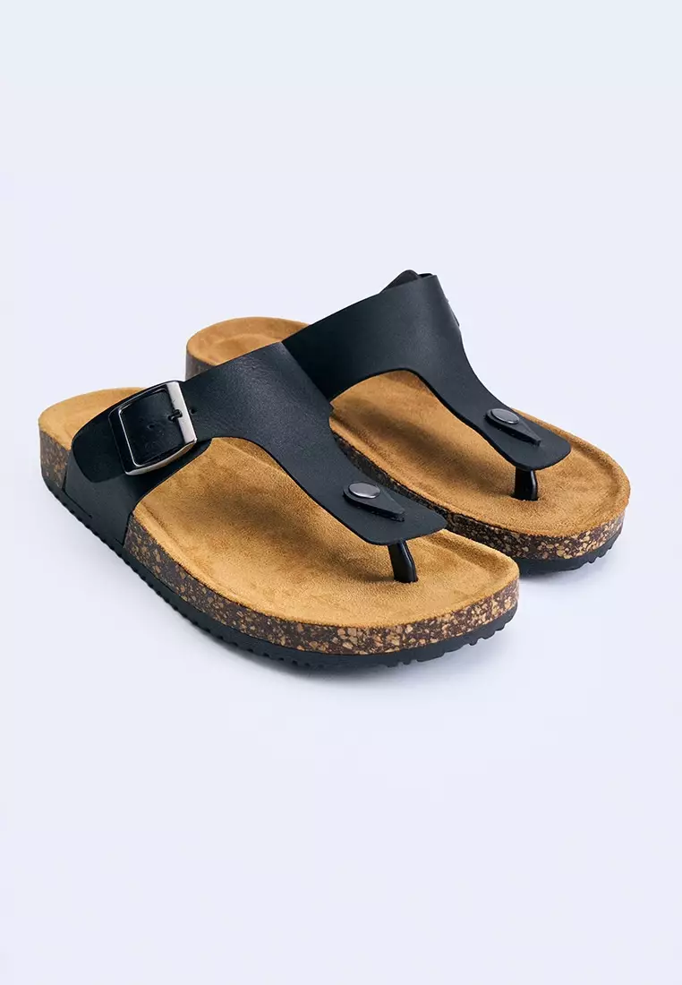 Buy OXGN Ladies' Cork Sole Thong Slides 2026 Online | ZALORA Philippines