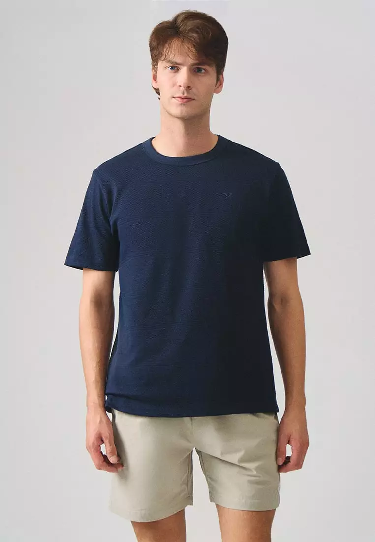 Buy REGATTA Regular Fit Popcorn Striped T-Shirt 2026 Online | ZALORA ...