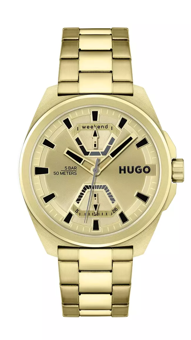 Jual Hugo Boss Watch Hugo Boss Expose Gold Original 2025 | ZALORA ...