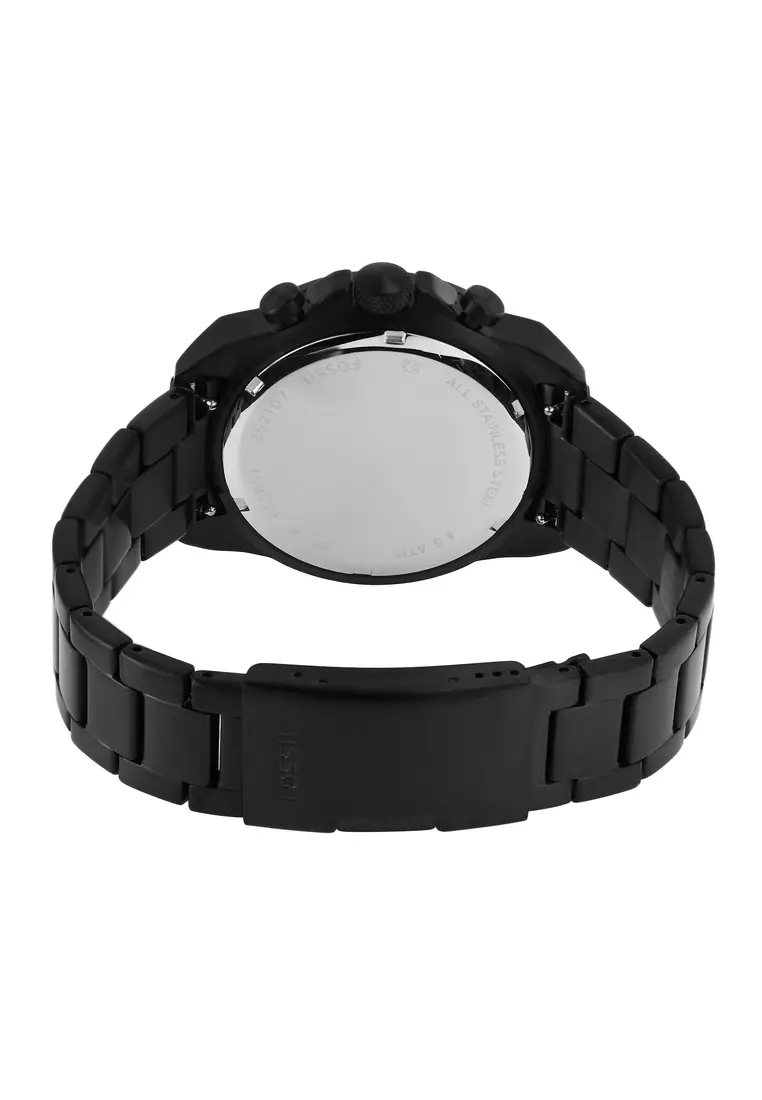 Buy Fossil Fossil Bronson Black Watch FS5851 2025 Online | ZALORA