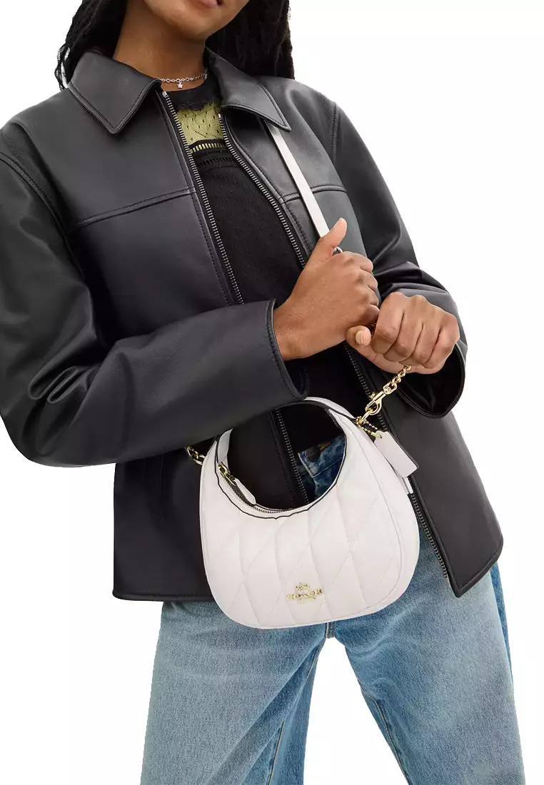 Jual Coach Carmen Mini Crossbody Bag With Quilting CY710 Original 2025 ...