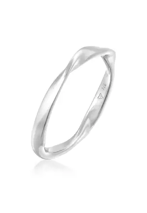 Buy ELLI GERMANY Twisted Band Ring – 925 Silver 2026 Online | ZALORA