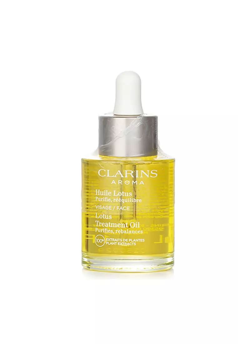 Buy Clarins CLARINS - Face Treatment Oil - Lotus (For Oily or ...