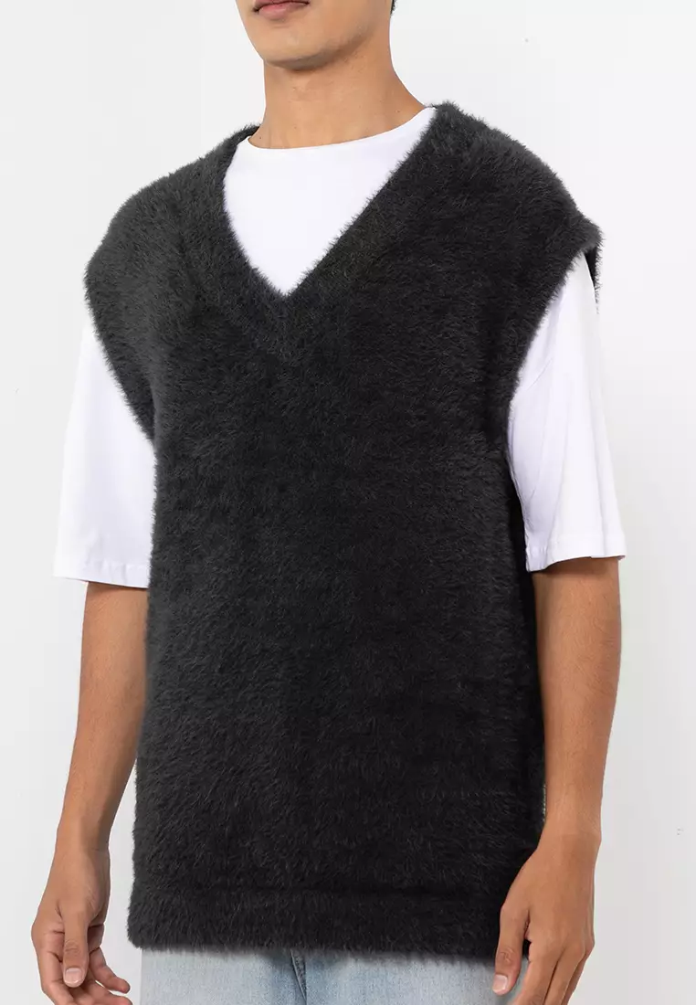 Topman Fluffy Tank Top 2025 | Buy Topman Online | ZALORA Hong Kong