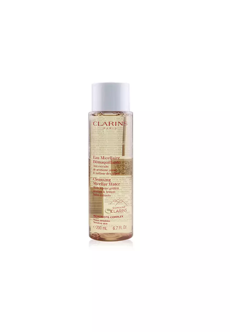 Buy Clarins CLARINS - Cleansing Micellar Water with Alpine Golden ...
