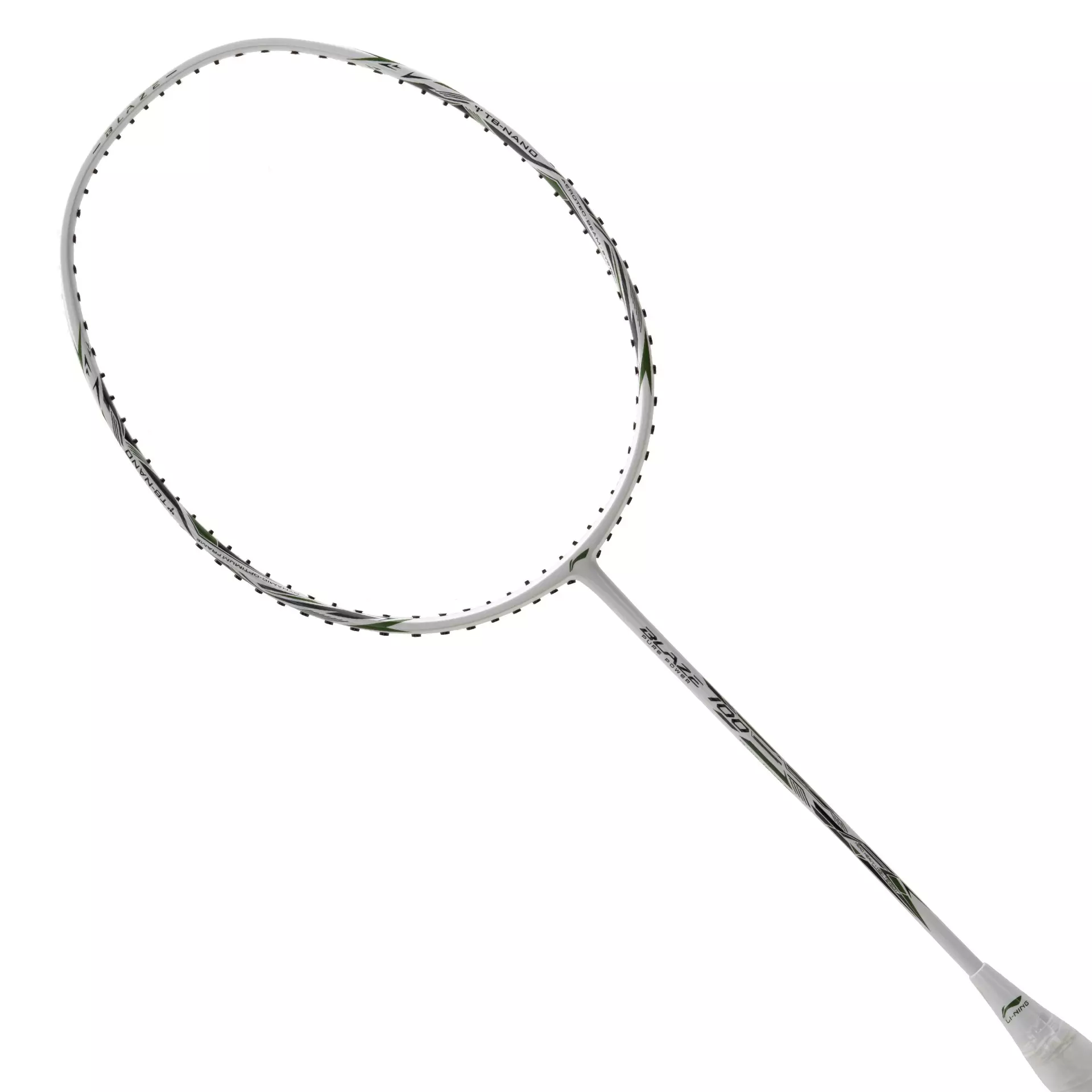 Jual LI-NING Li-Ning Badminton Racket Blaze 100 84 Grams - Pearl White ...