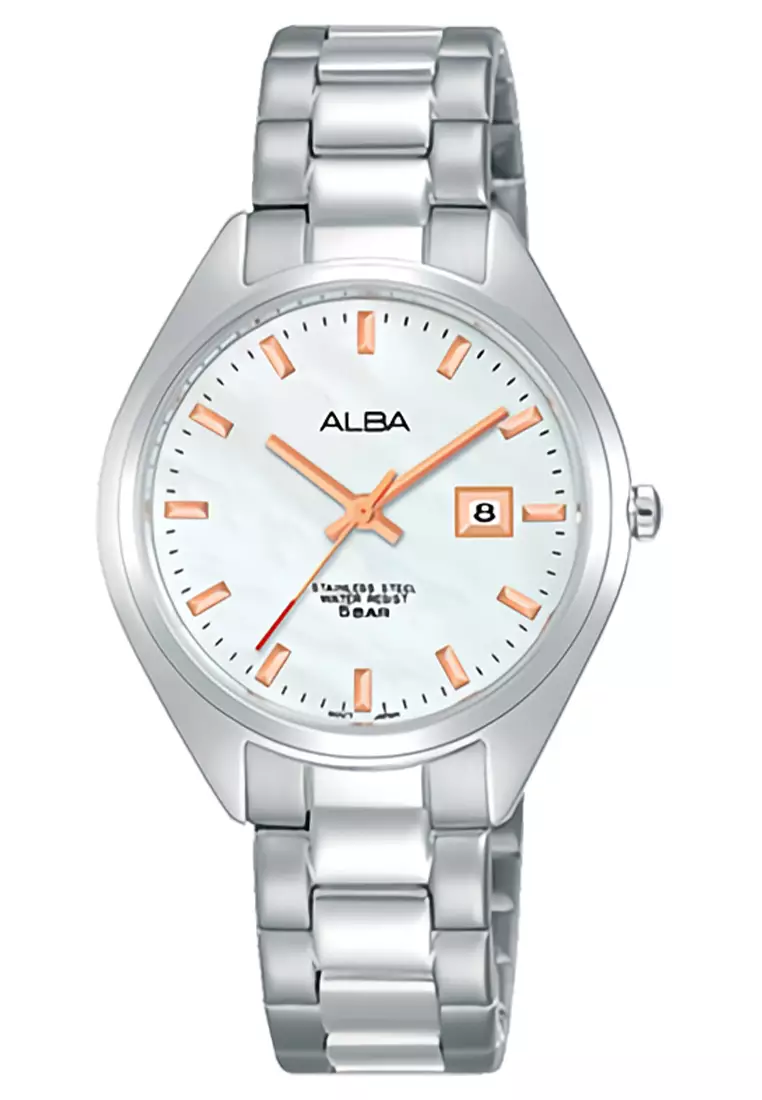 Jual Alba Alba - Jam Tangan Analog Wanita - Silver - Stainless Steel ...