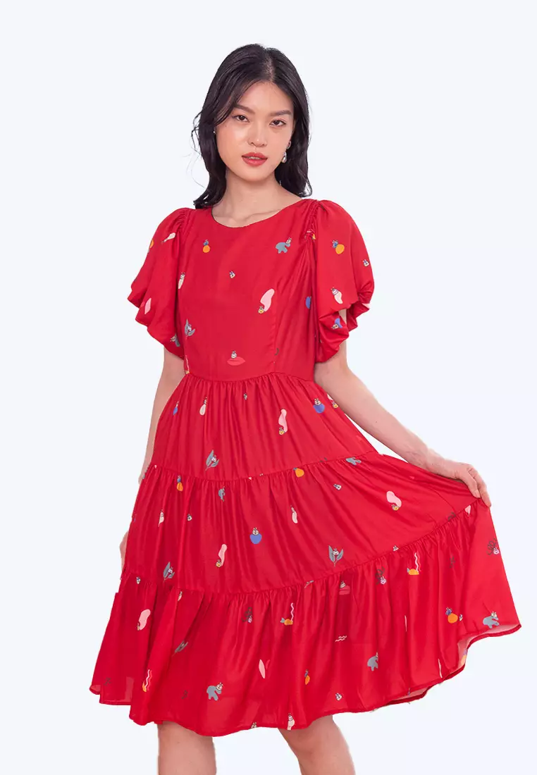 L'zzie DISNEY X LZZIE : TSUM TSUM BUNNY DRESS - RED 2024 | Buy L'zzie ...