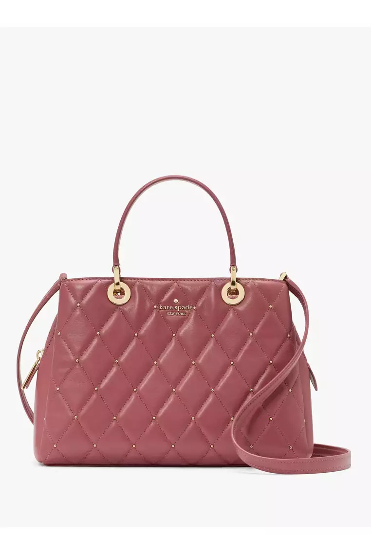 Buy Kate Spade Carey Quilted Medium Sullivan Satchel Online | ZALORA ...