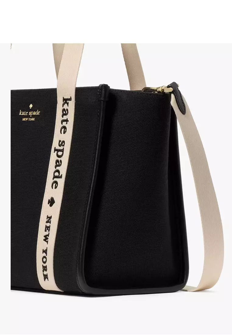 Buy Kate Spade Kip Canvas Small Tote 2025 Online | ZALORA