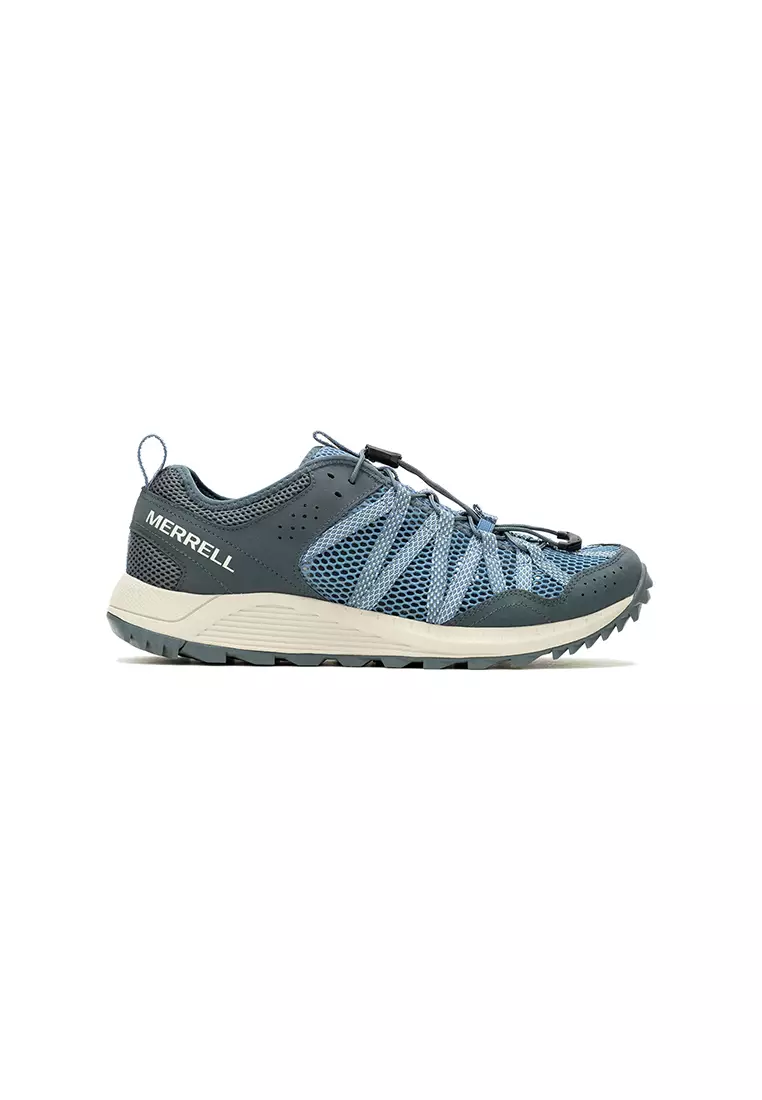 Buy Merrell Wildwood Aerosport– Steel Blue/Slate Mens Hydro Hiking ...
