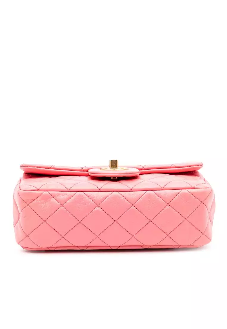 Buy Chanel Pre-Loved Chanel Mini Rectangular Classic Lambskin Pearl ...