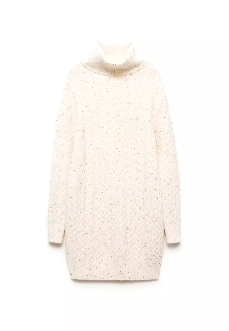 線上選購 Mango Turtle Neck Knit Dress | ZALORA 台灣