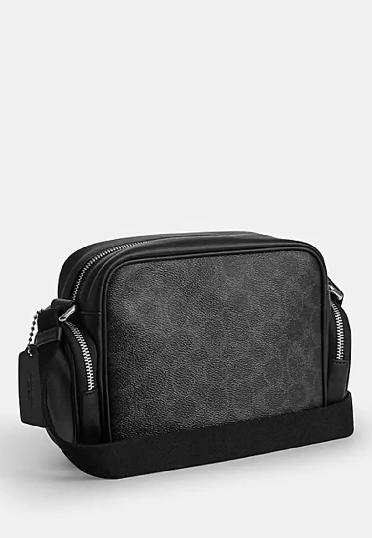 Buy COACH Fletcher Crossbody Bag In Signature Canvas 2026 Online | ZALORA