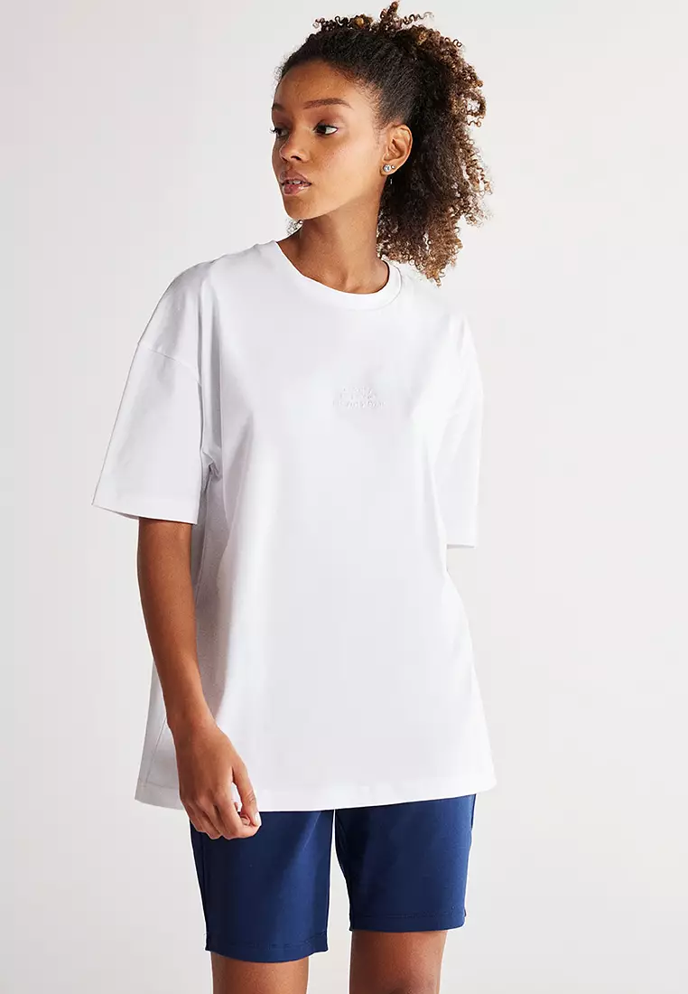 Buy Altinyildiz Basic Oversized T-Shirt Online | ZALORA Malaysia