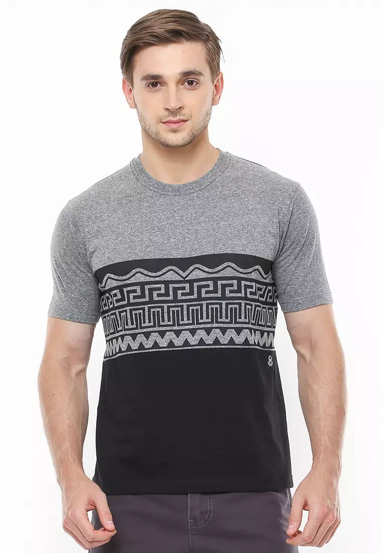 Jual Johnwin Johnwin - Kaos Casual - Kaos Pria - Kaos Abu - Gambar ...