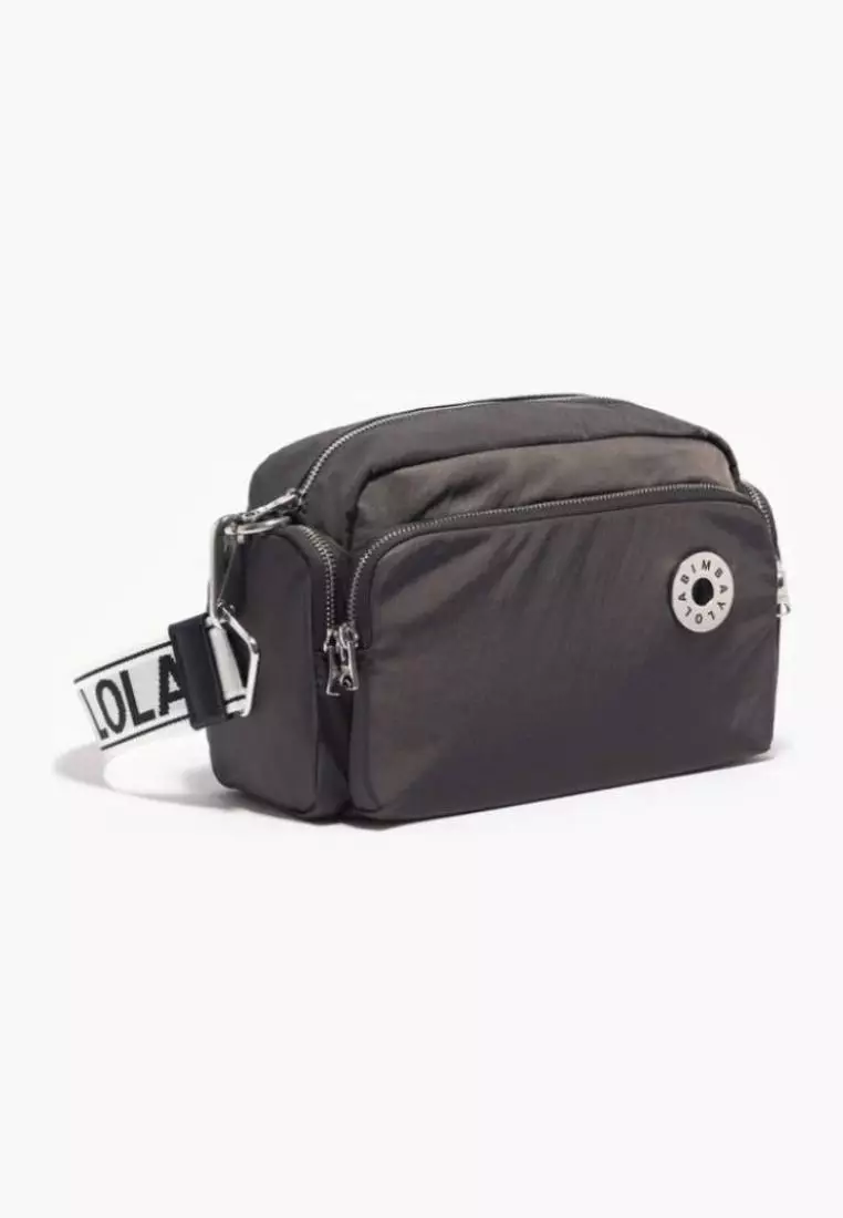 Jual Bimba Y Lola Bimba Y Lola M Anthracite Nylon Crossbody Bag Original 2024 Zalora Indonesia
