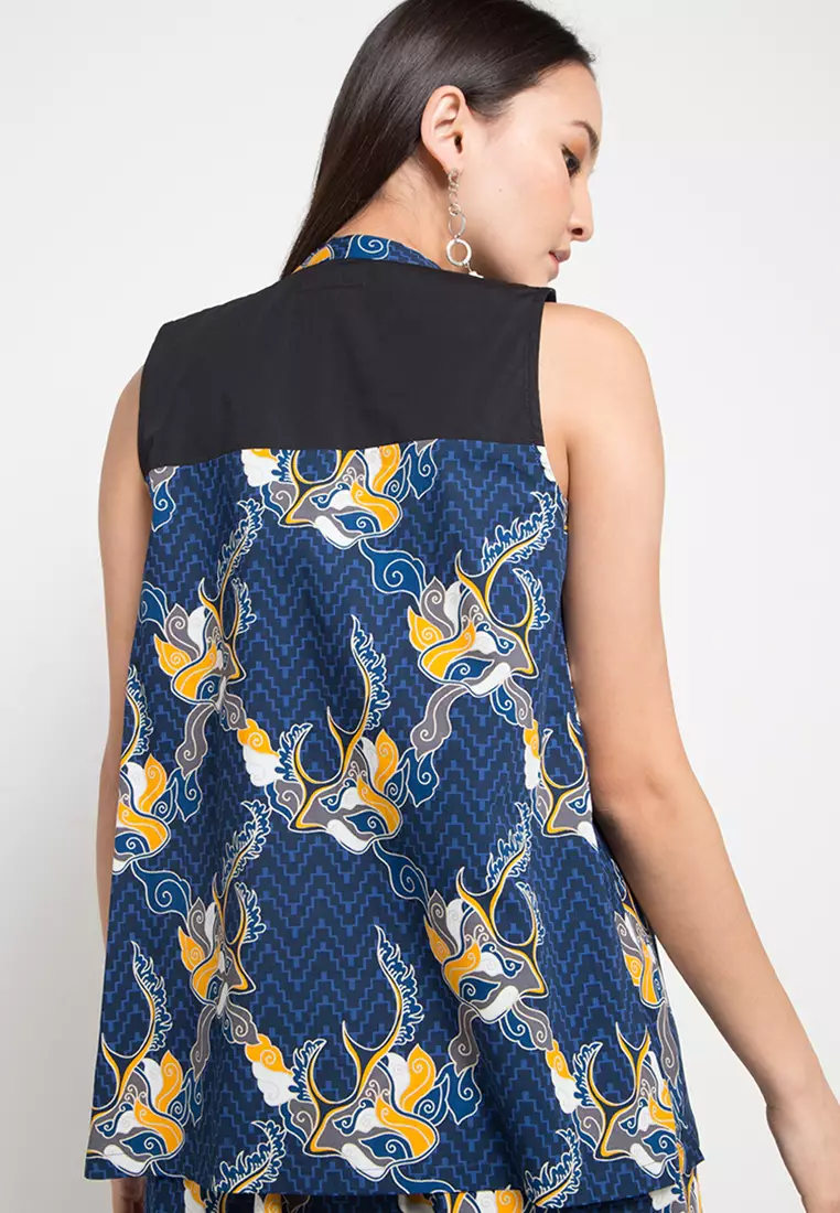 Jual Bateeq Sleeveless Cotton Blouse Original 2024 | ZALORA Indonesia