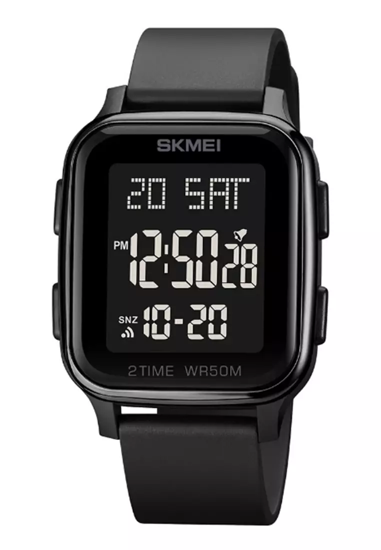 Jual SKMEI Jam Tangan Digital Pria Waterproof Many Function Strap Tali ...