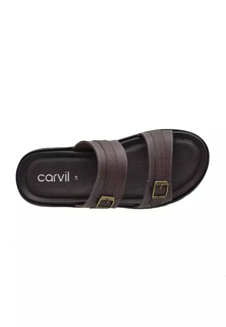 Jual Carvil Carvil Sandal Pria Tuliano-02 M Dark Brown Original 2026 ...