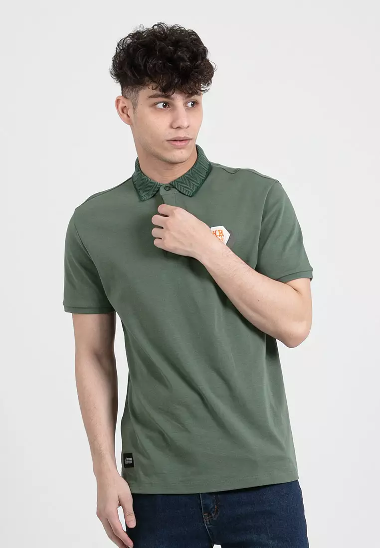 Buy FOREST Forest Premium Weight Cotton Polo Tee 220gsm Interlock ...