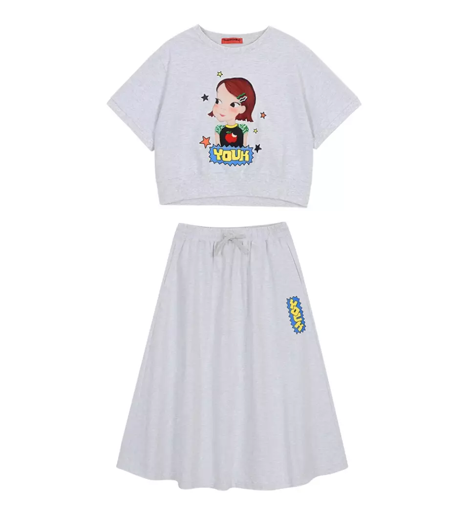 Jual Youk Shim Won Star Skirt Set F Ria Original 2026 | ZALORA Indonesia