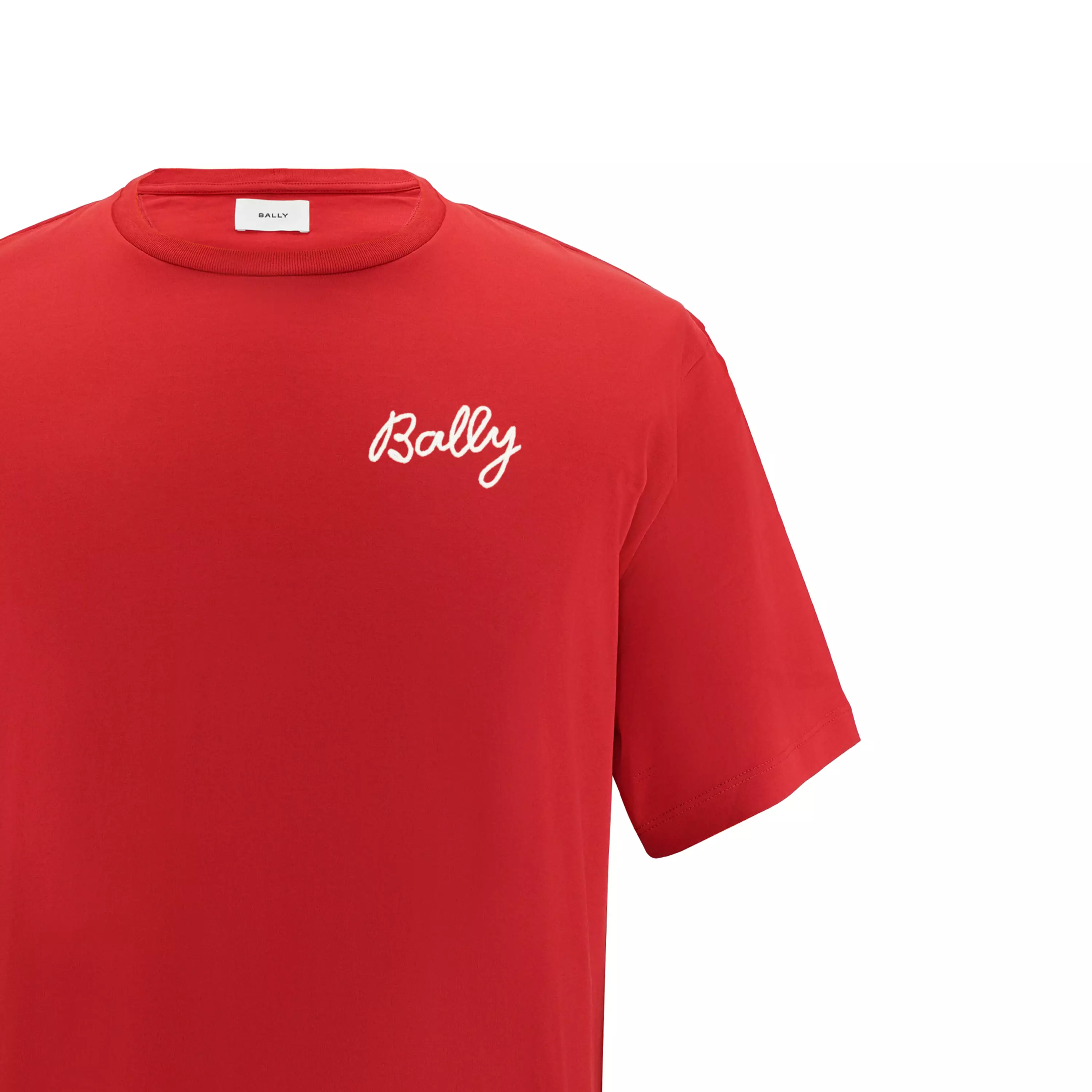 Jual Bally Bally T-Shirt - Red Original 2025 | ZALORA Indonesia
