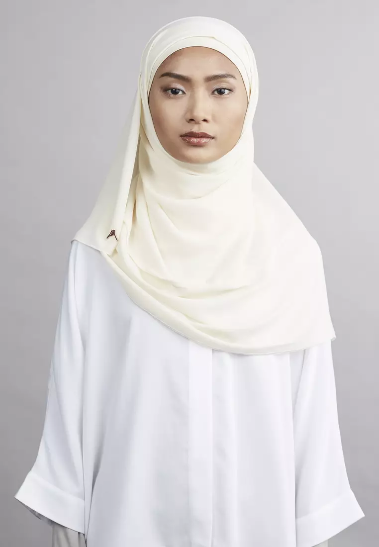 Buy ARUMN ARINA ORIKAMI - SEMI INSTANT BARTACK SHAWL Online | ZALORA Malaysia