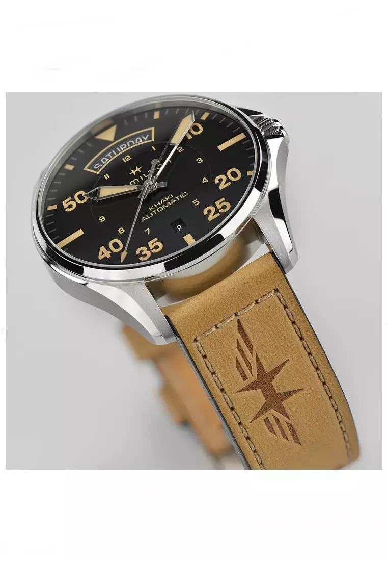 Hamilton KHAKI AVIATION DAY DATE AUTOMATIC MEN WATCH (HMT-H64645531 ...