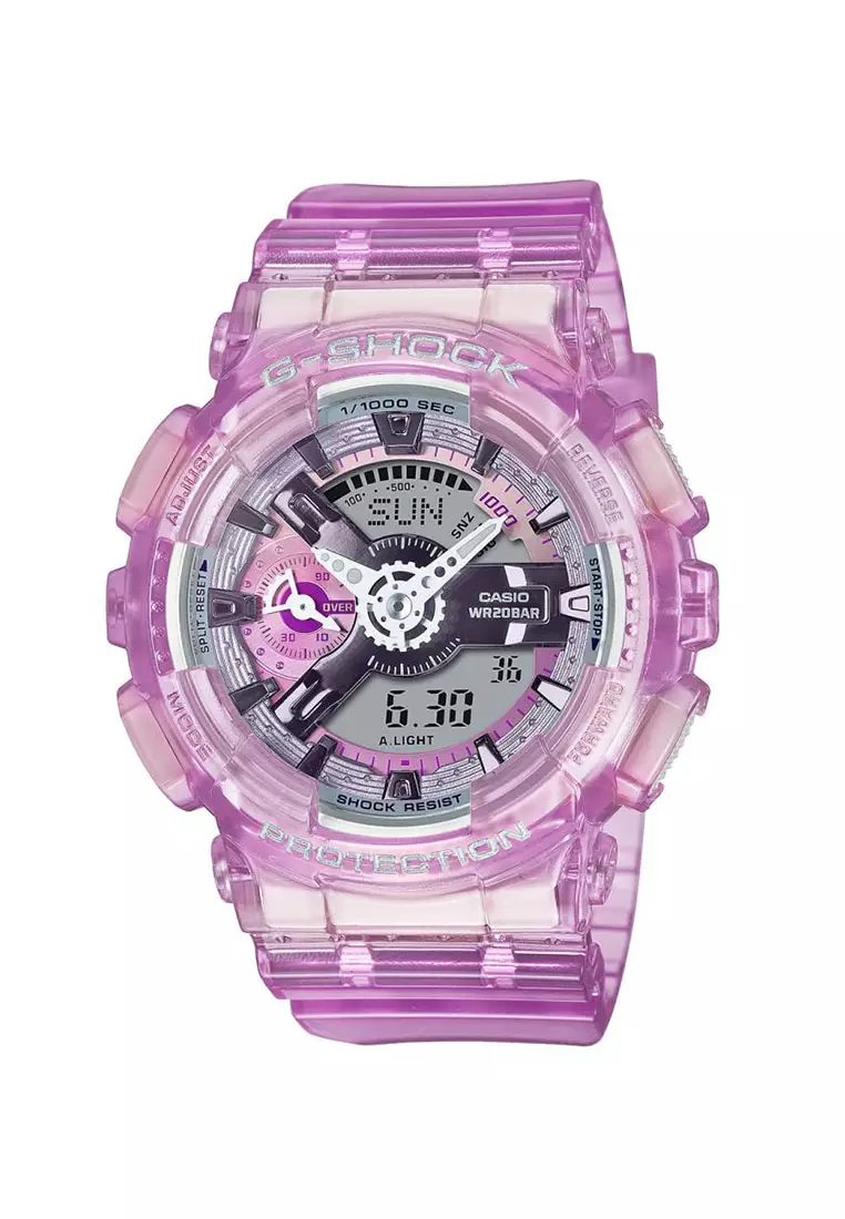 Jual G-shock Casio G-SHOCK Jam Tangan Pria - Pink Transparent - Resin ...