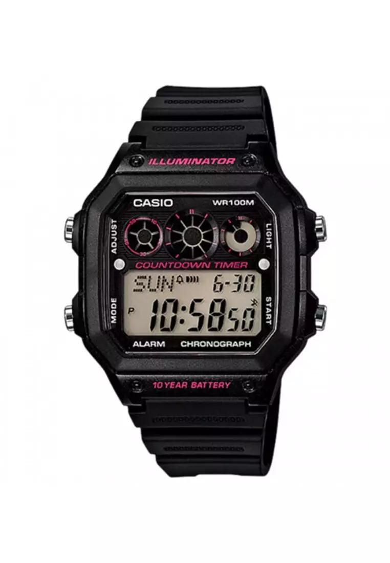 Jual CASIO CASIO GENERAL AE-1300WH-1A2VDF Original 2025 | ZALORA Indonesia