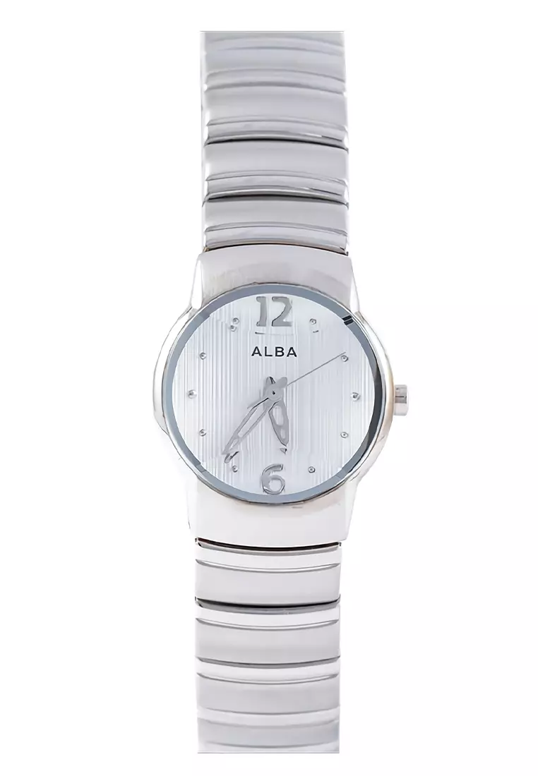 Jual Alba Alba - Jam Tangan Analog Wanita - Silver - Stainless Steel ...