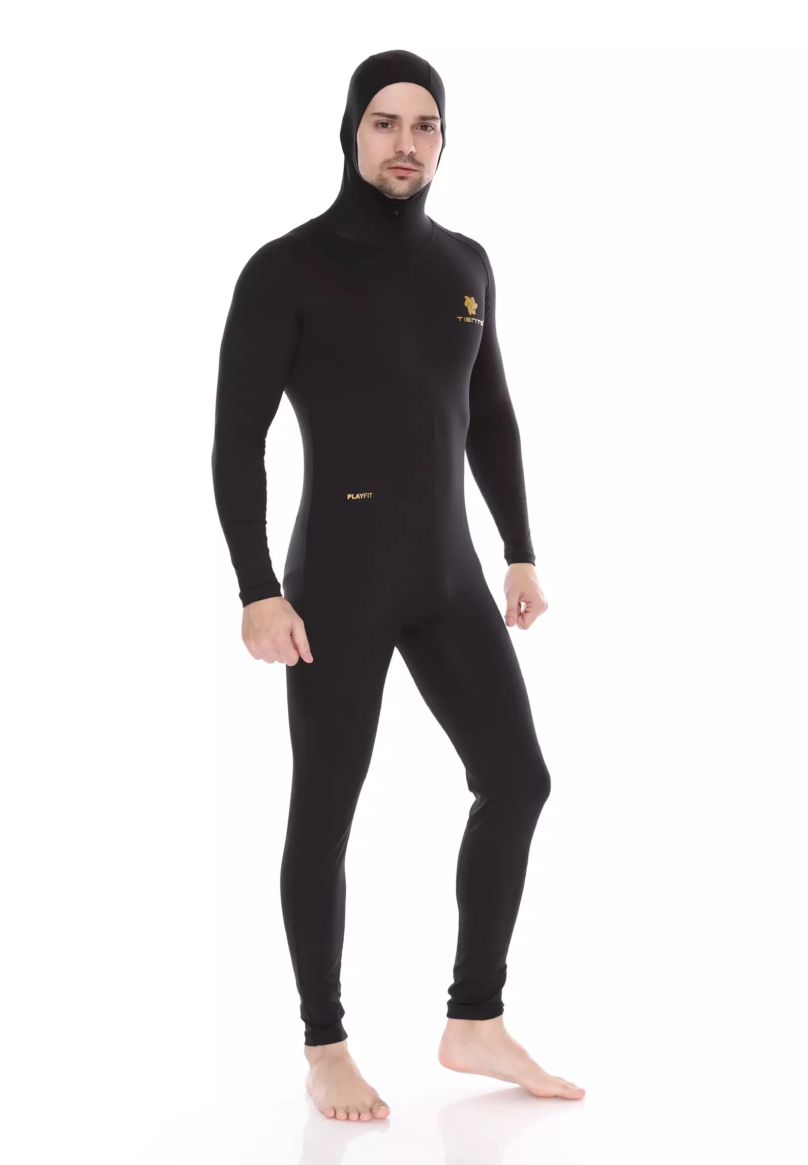 Jual Tiento Tiento Wetsuit Swimwear Hoodie Black Baju Celana Pakaian ...