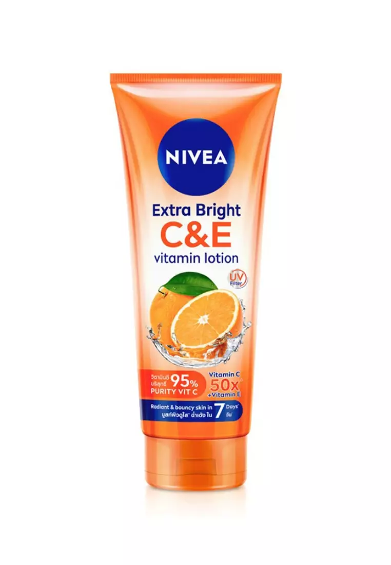 Buy Nivea NIVEA Body Extra Bright C&E Vitamin Lotion 320ml/180ml/70ml Online | ZALORA Malaysia