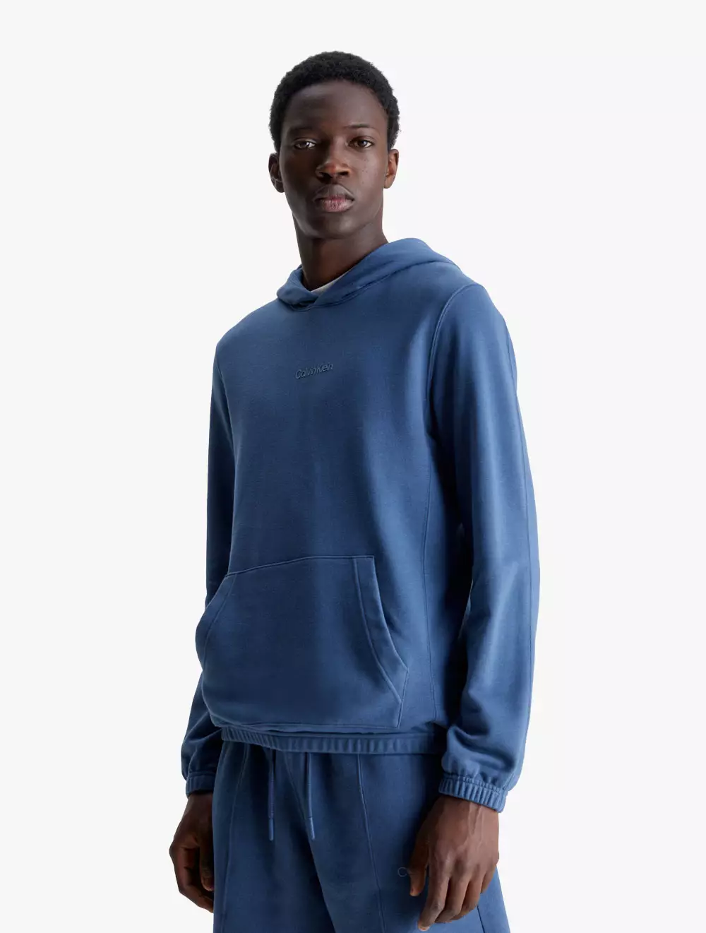 Jual Calvin Klein CK Sport - Relax Fit Essential Hoodie - Blue Original ...