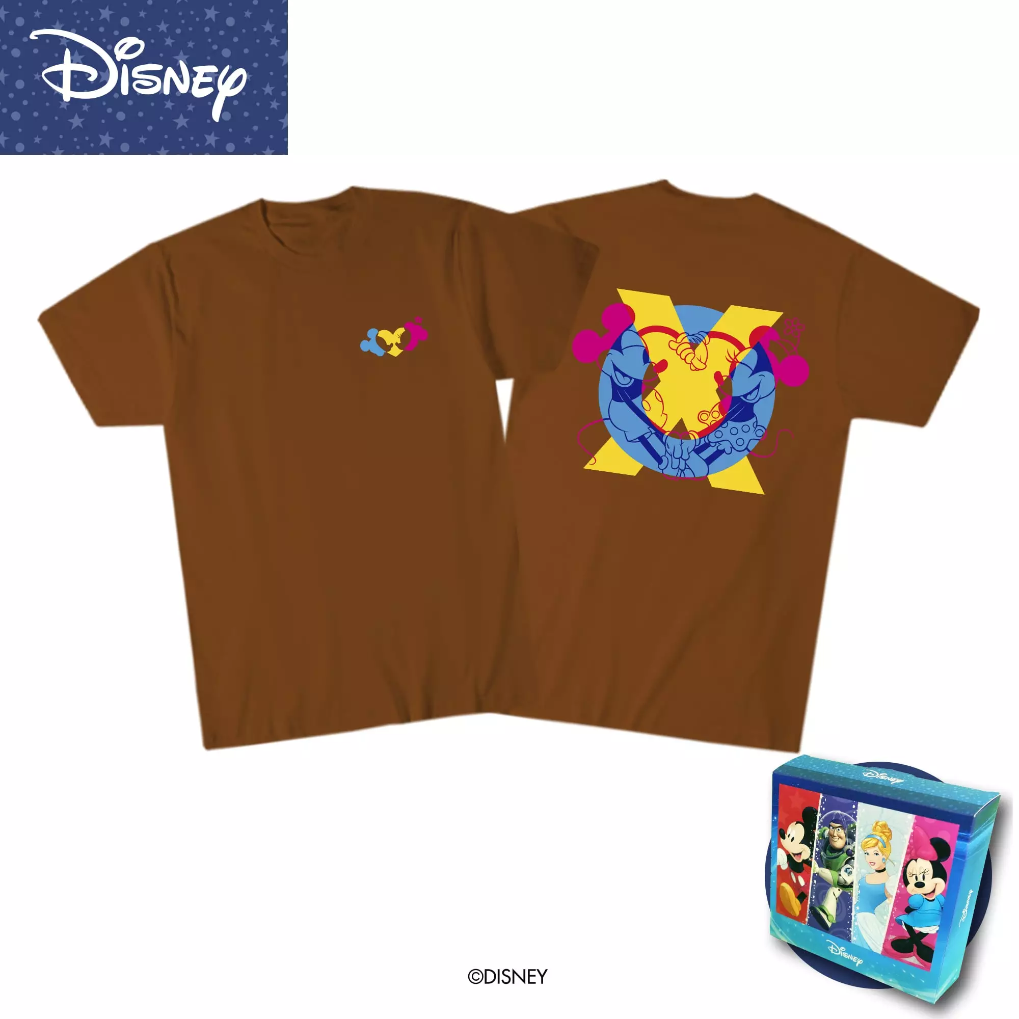 Jual Custom.id Disney Tshirt Dewasa Mickey and Friends Valentine ...