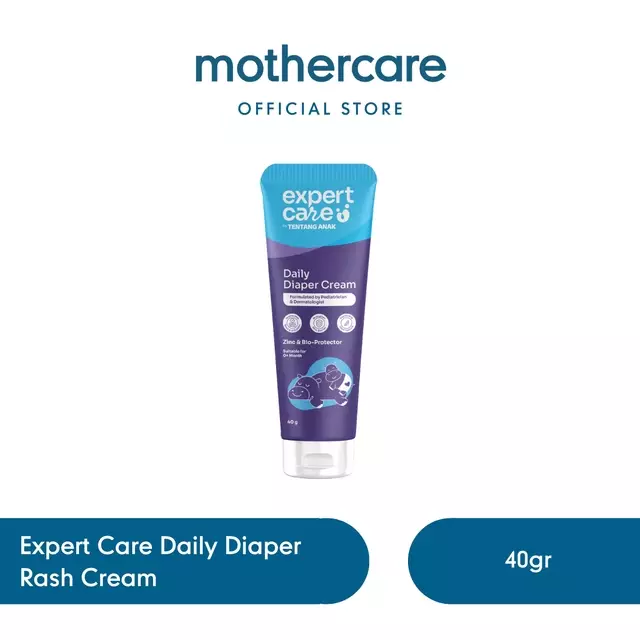 Jual Mothercare Expert Care Daily Diaper Rash Cream 40gr - Krim Ruam ...