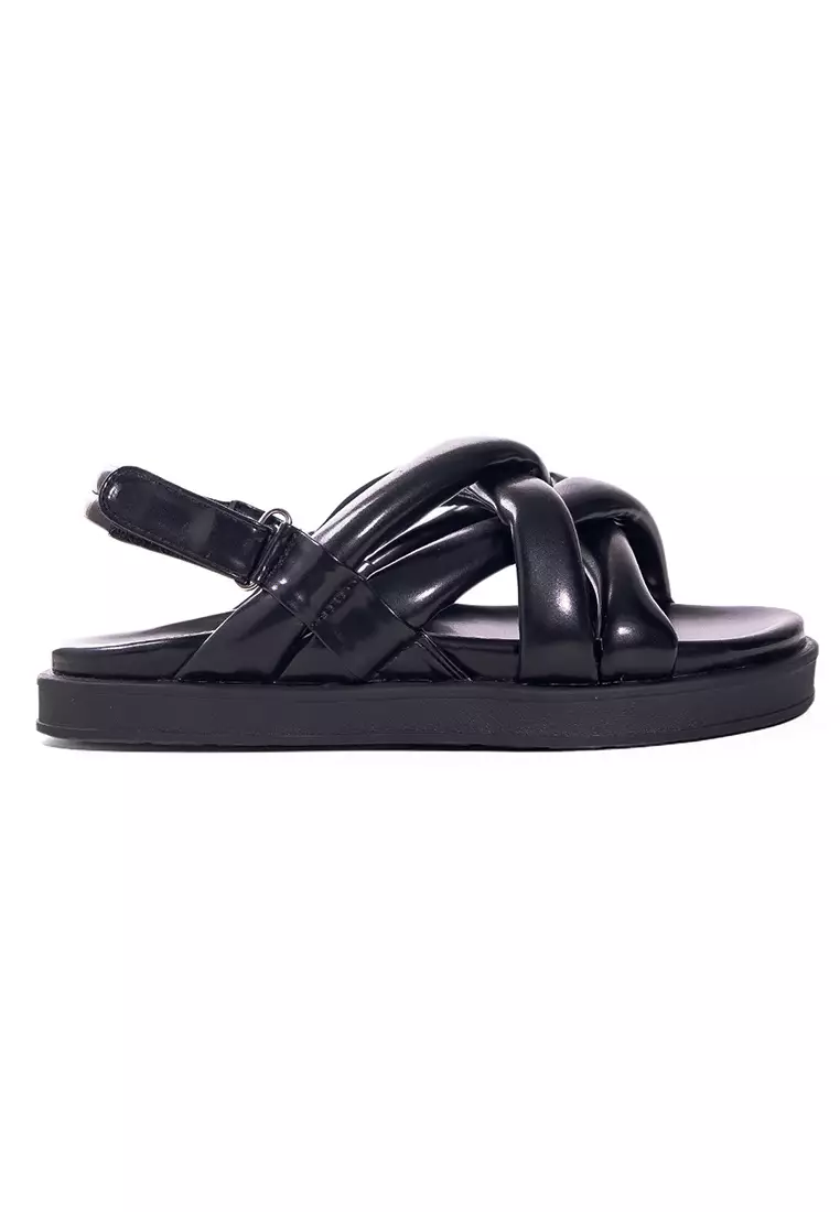 Jual AXN Cultura Viona Black Sandal Wanita - AXN Original 2024 | ZALORA ...