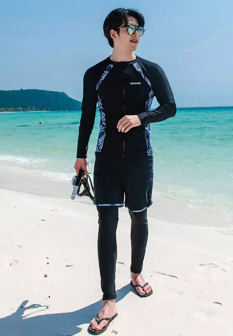 Buy LYCKA LLL3068 Korean Style Men Rash Guard 3-Pieces Set Multi 2025 ...