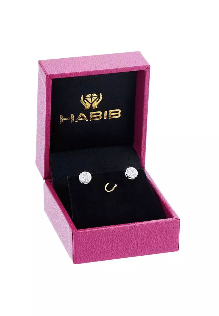 Buy HABIB HABIB Atlanna Diamond Earrings Online | ZALORA Malaysia