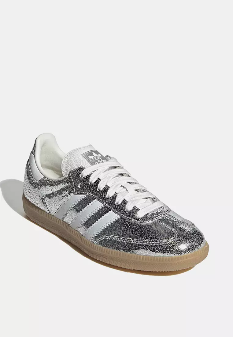 Jual ADIDAS Lifestyle SAMBA OG SHOES Unisex Silver JR0035 Original 2026 ...