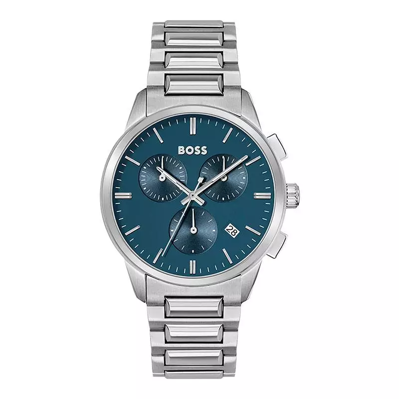 Jual Hugo Boss Jam Tangan Pria Hugo Boss Dapper 1513927 Men Blue Dial ...