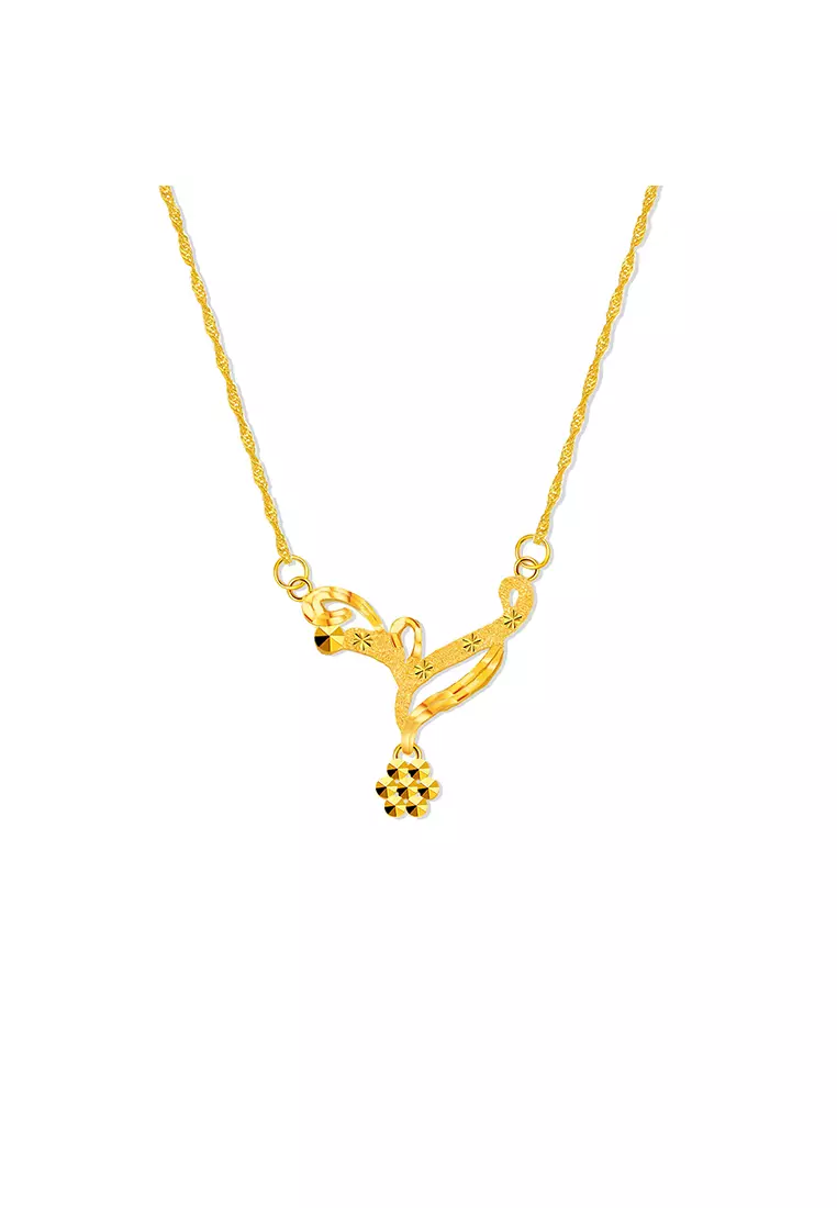 Buy MJ Jewellery 375/9K Gold Necklace Set R100Q 2025 Online | ZALORA ...