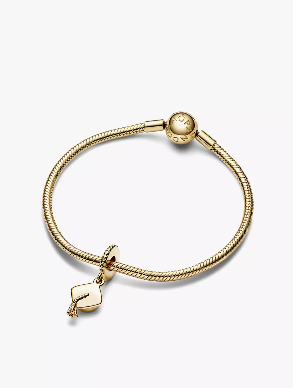 Jual PANDORA Student hat 14k gold-plated dangle Original 2026 | ZALORA ...