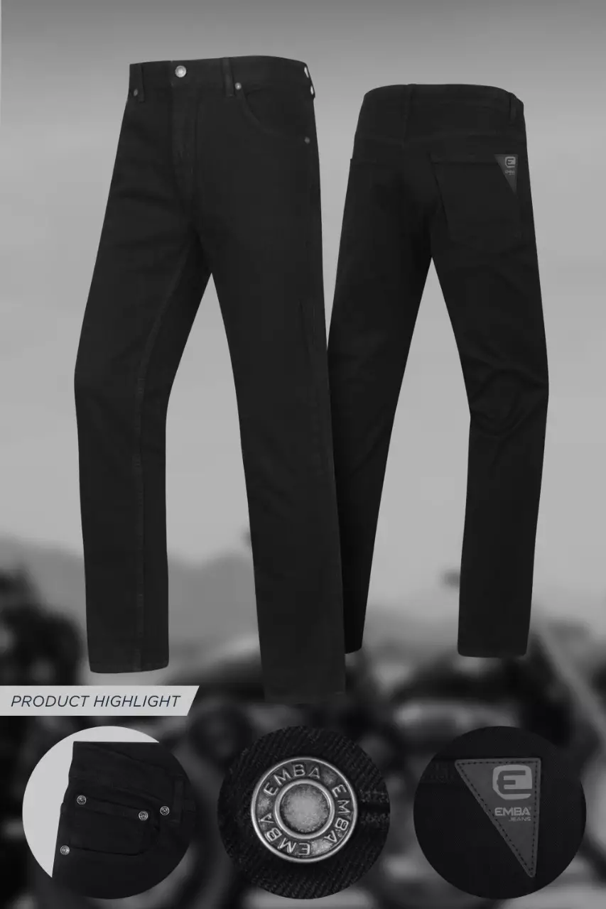 Jual Emba Jeans EMBA DENIM - BS07B.1 Celana Panjang Denim Pria Slimfit ...