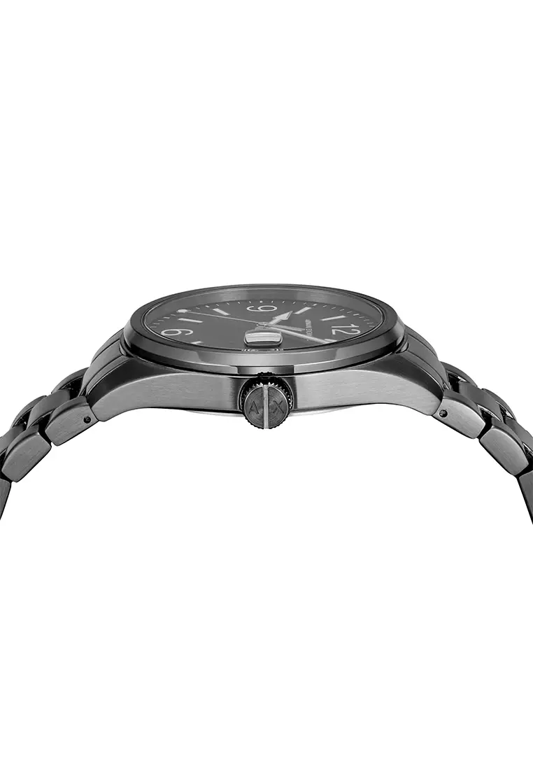 Buy Armani Exchange Kilian Black Stainless Steel Watch AX1422 2025 ...