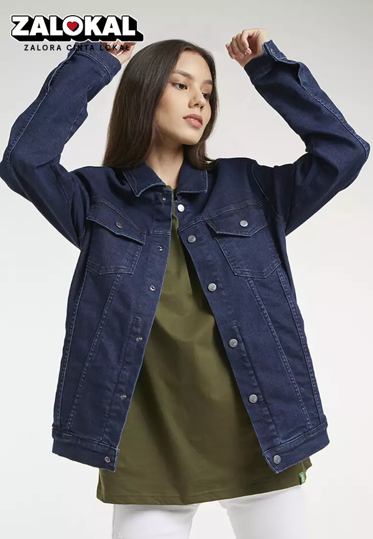Jual D&F Jacket Denim Df Urban Original 2024 | ZALORA Indonesia