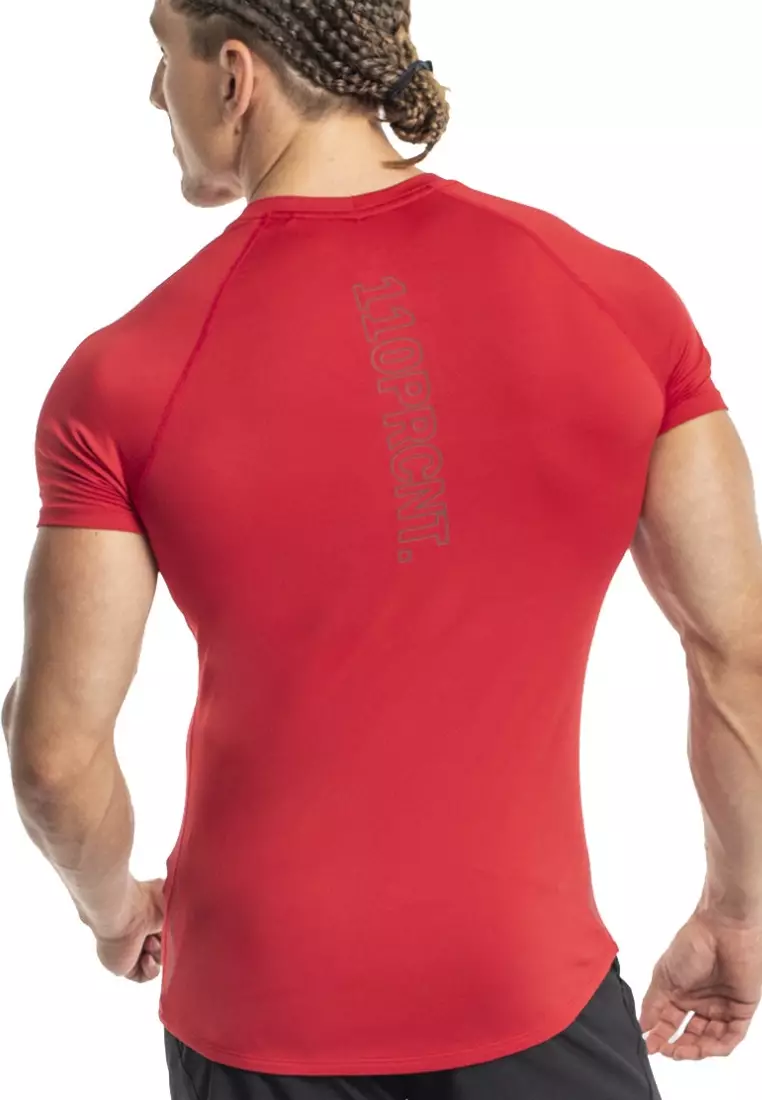 Gym Aesthetics 110 Prcnt. Raglan Shirt Intensity for Men/ Gym Apparel ...