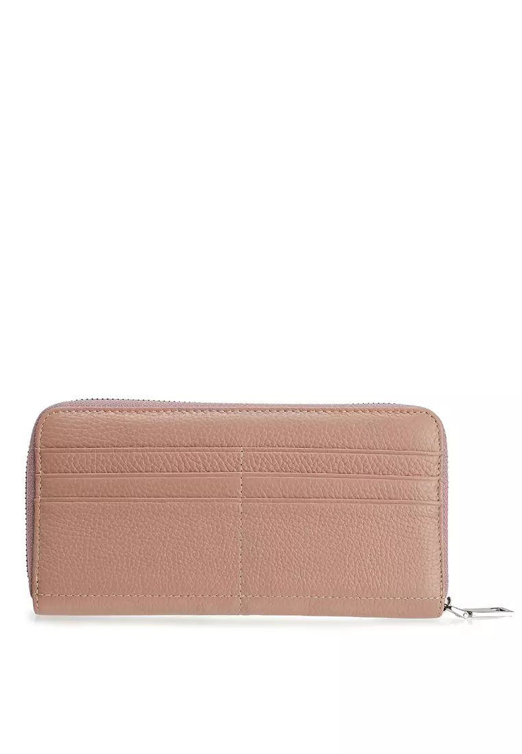 Buy Unisa Pebbled Long Zip Purse With Front Card Slot 2026 Online ...